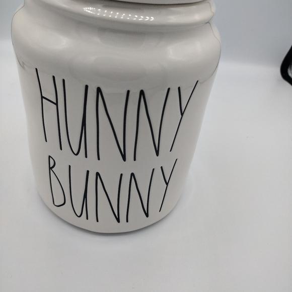 Rae Dunn | Kitchen | Rae Dunn Hunny Bunny Rabbit Canister Cookie Jar ...